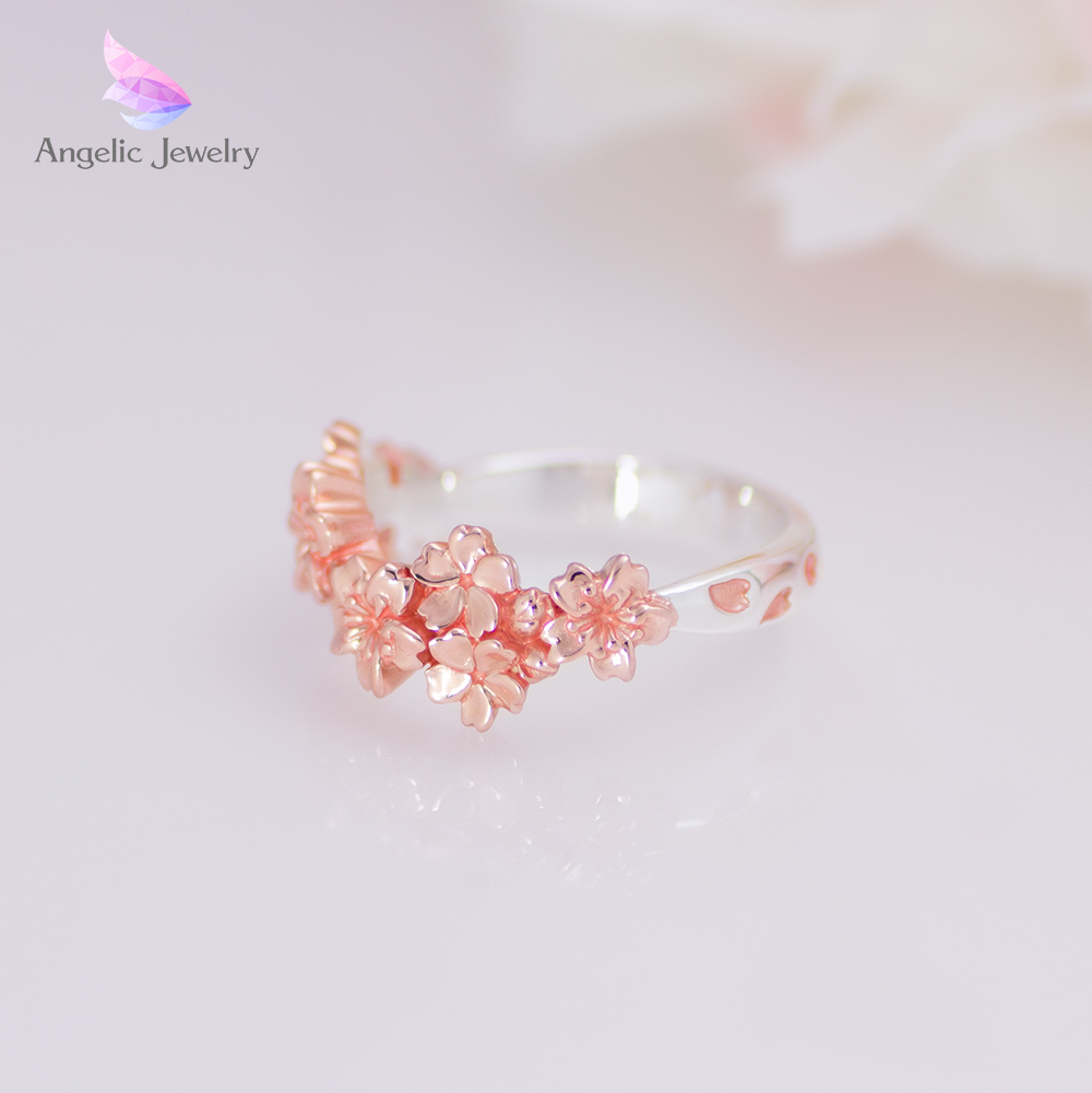 花あかり -桜リング- | Angelic Jewelry