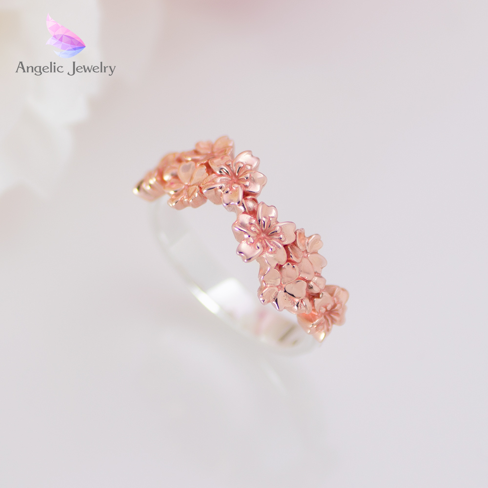 花あかり -桜リング- | Angelic Jewelry