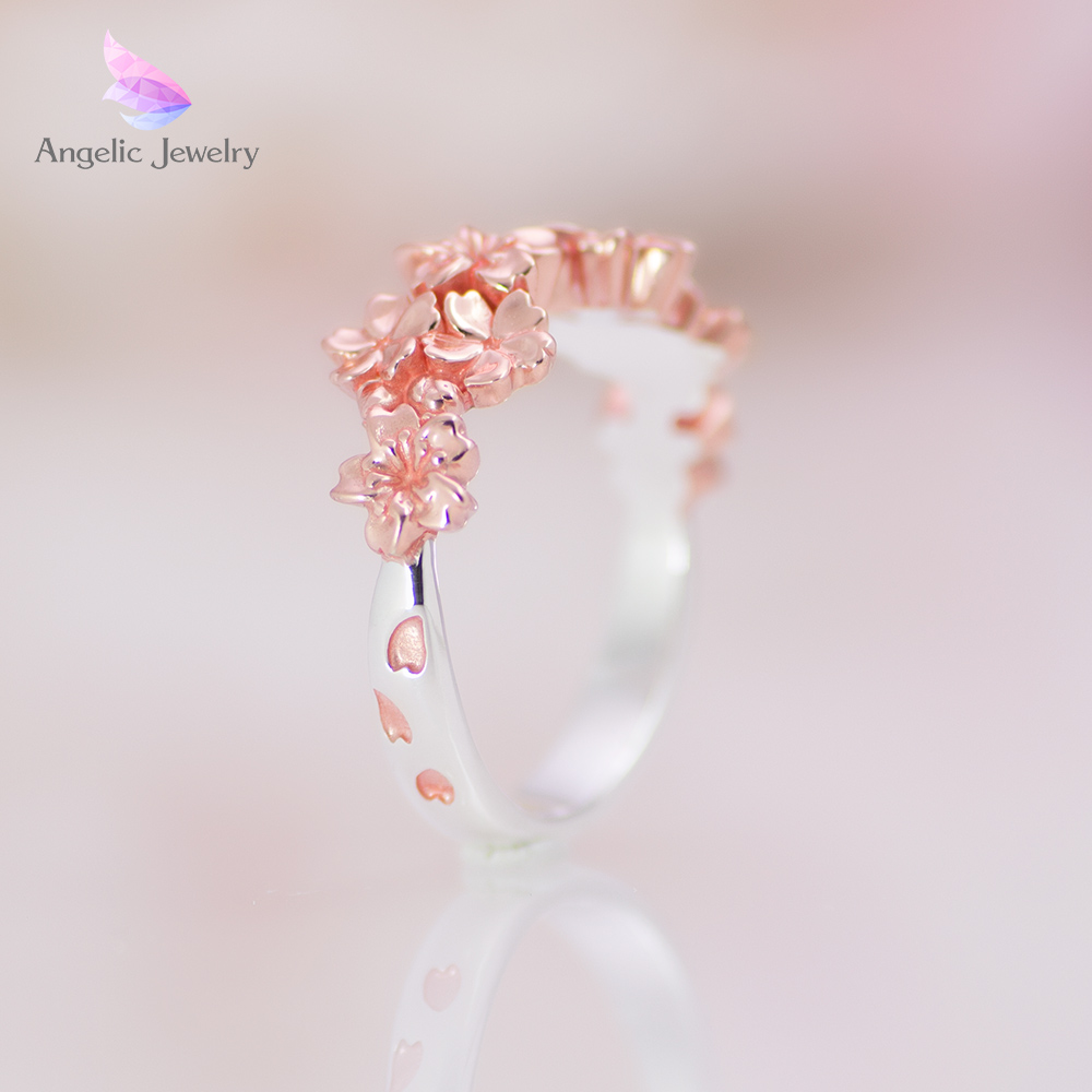 花あかり -桜リング- | Angelic Jewelry